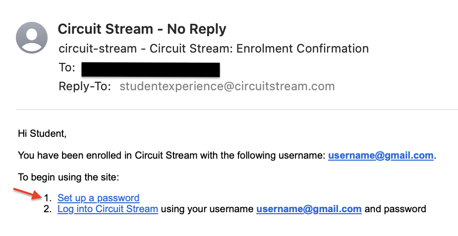 Activating Your Circuit Stream LMS Account